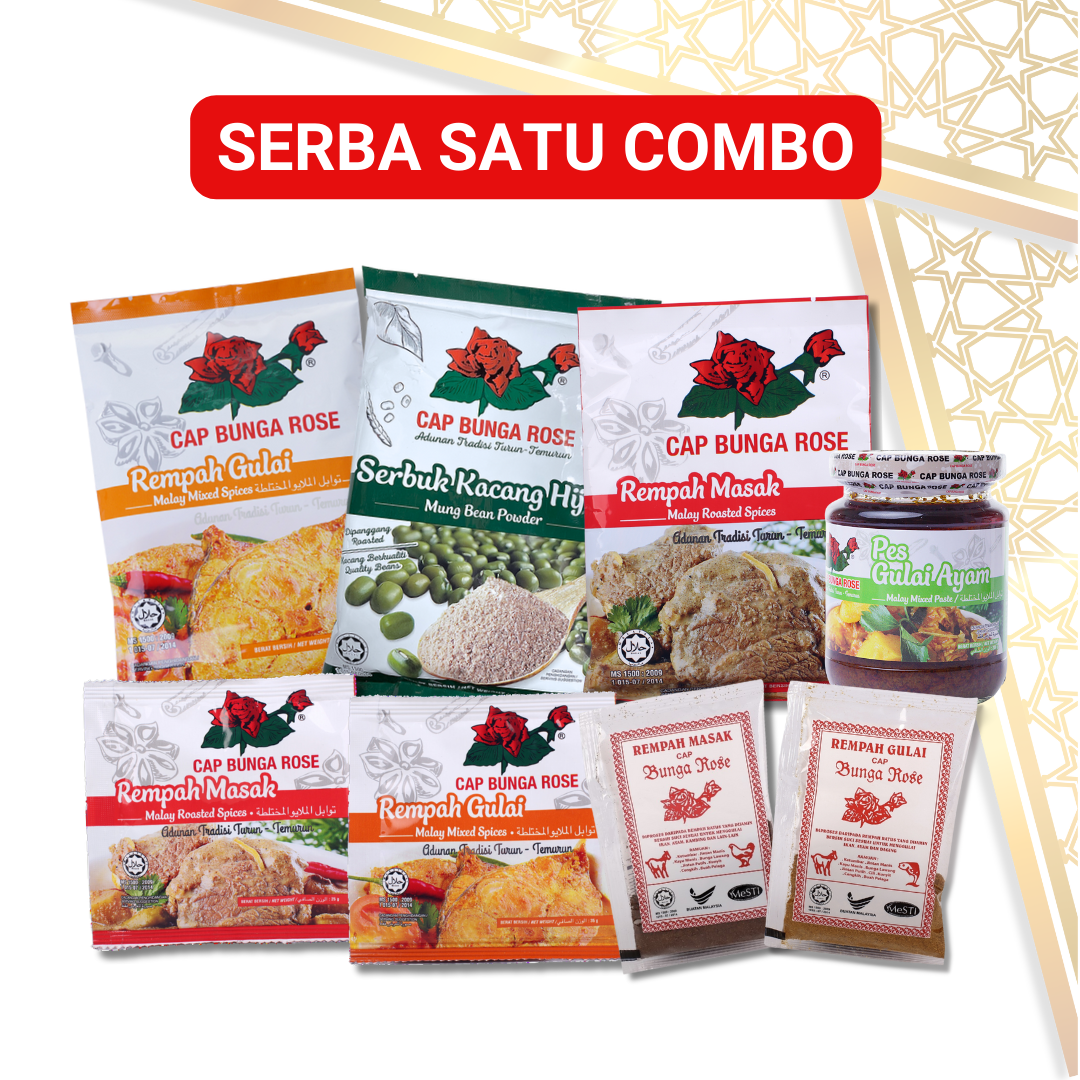 Serba Satu Combo – Cap Bunga Rose